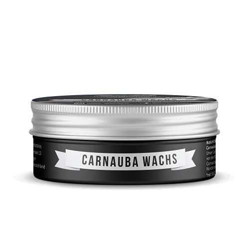 Momo's Garage® Carnauba Wax Varnish Quick Sealing Gloss Booster High Gloss Includes Pad + Microfibre Cloth Car Wax