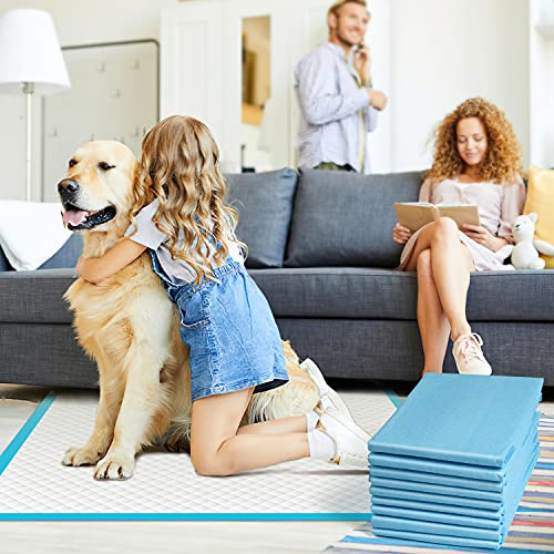 IMMCUTE Extra Large Dog Pee Pads 28"x30"-50 Count | X-Large Puppy Pee Training Pads Super Absorbent & Leak-Proof | Disposable Pet Piddle and Potty Pads for Puppies | Dogs | Doggie