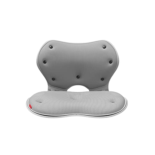 KIFRAL Neck Pillow 1pcs Lumbar Support Waist Pad Chair Cushion for Office Chair Car Detachable Chair Cushion Posture Corrector Back Support (Color : Black)