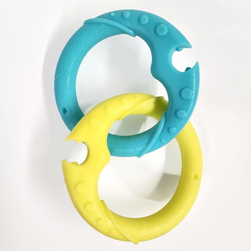 Nylabone Power Play Puppy Tug-a-Ball - Puppy Tug Toy - Interactive Puppy Enrichment Toys - Puppy Must Haves (1 Count)