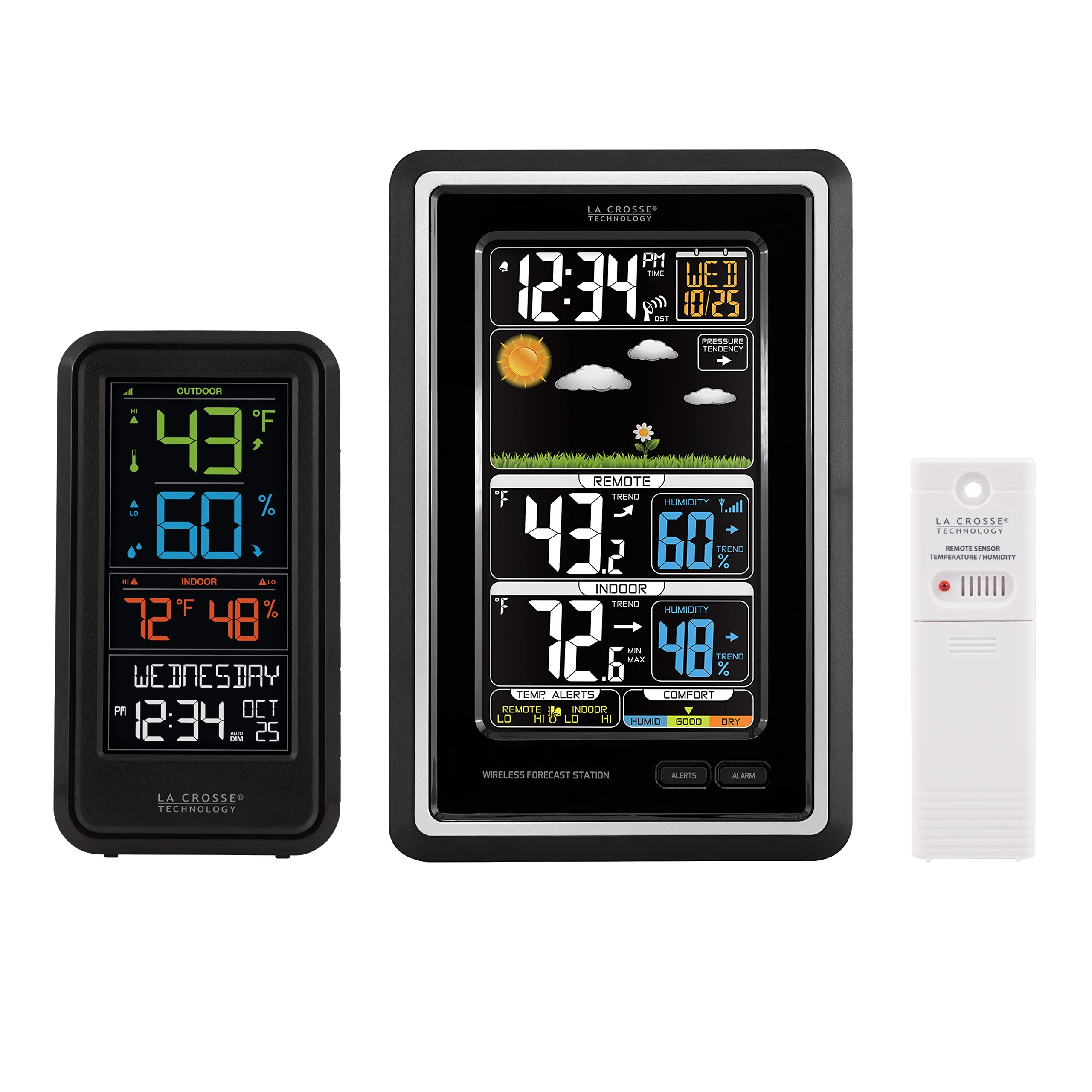 La Crosse Technology S88907, Plus S82967 Bundle Combination Pack, Onyx