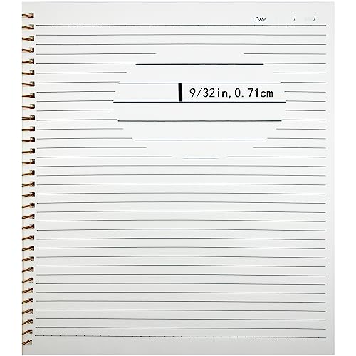 Van Gogh Notebook Large Spiral Notebook College Ruled 11" x 9.5" and 300 Pages,Durable Hardcover Spiral Notebook College Spiral Aesthetic Journal Notebook