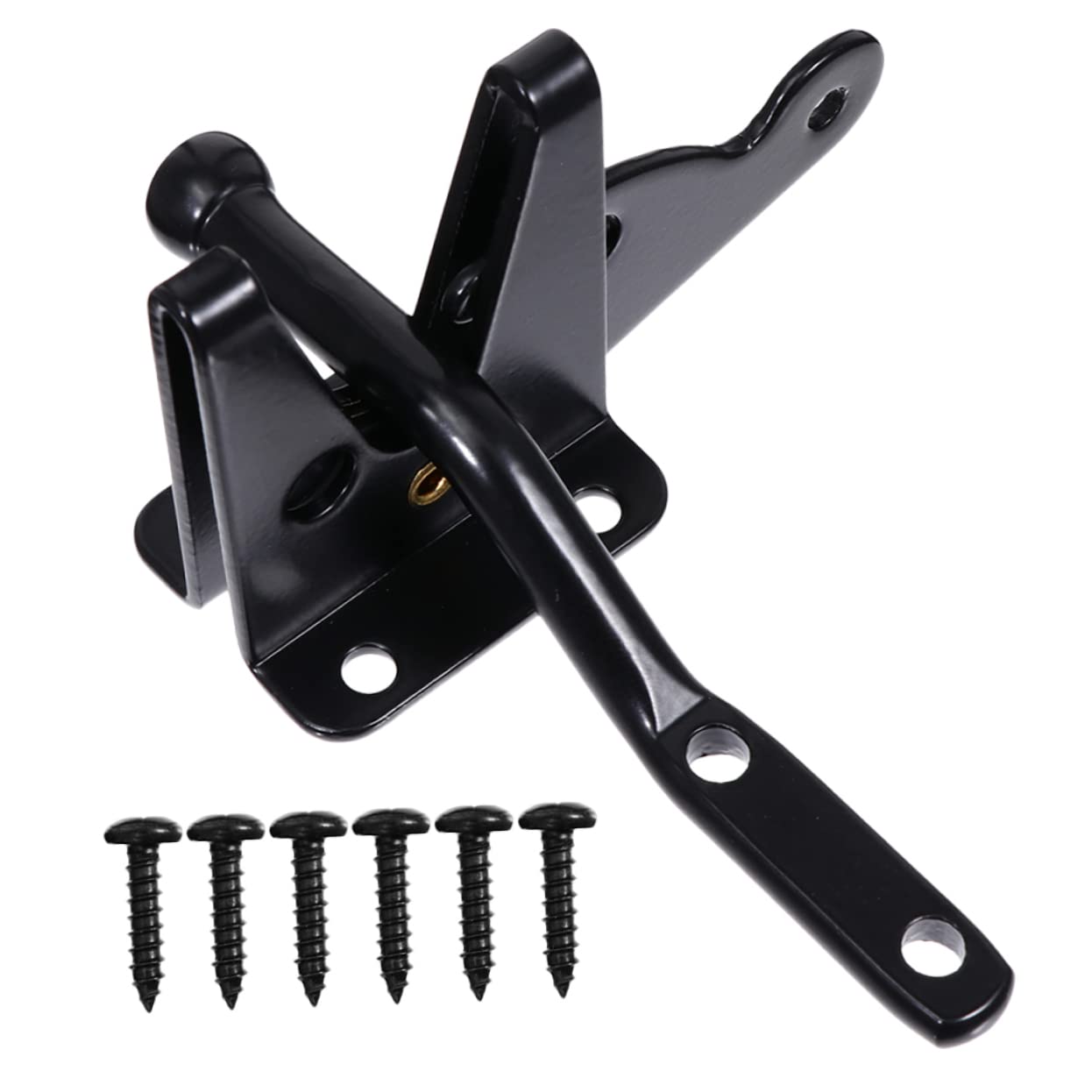 Fence Hinge Gate Latch for Wooden Fence Heavy Duty Gate Latch Fence Locks for Outdoor Gates Pool Gate Latch Gate Latches for Wooden Gates Gate Handles Fence Latches for Gates