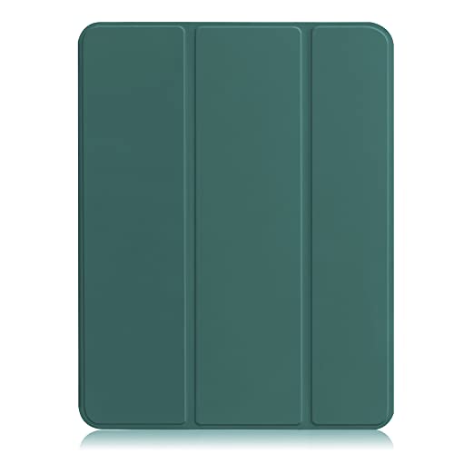 Gylint Case with Pen Holder for OnePlus Pad 11.6 inch 2023, Transparent Hard Shell Back Trifold Smart Cover Protective Slim Case for OnePlus Pad/Oppo Pad 2 Green