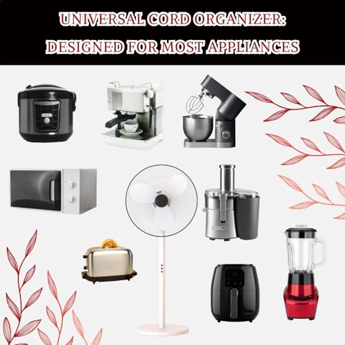 Heimn Sliding Mat and two Cord Organizers compatible with KitchenAid 4.5-5 Qt Tilt-Head Stand (4.5-5Qt Black Mat+2xBlack Kitchen Accessories, 22x38-8.66x14.96")