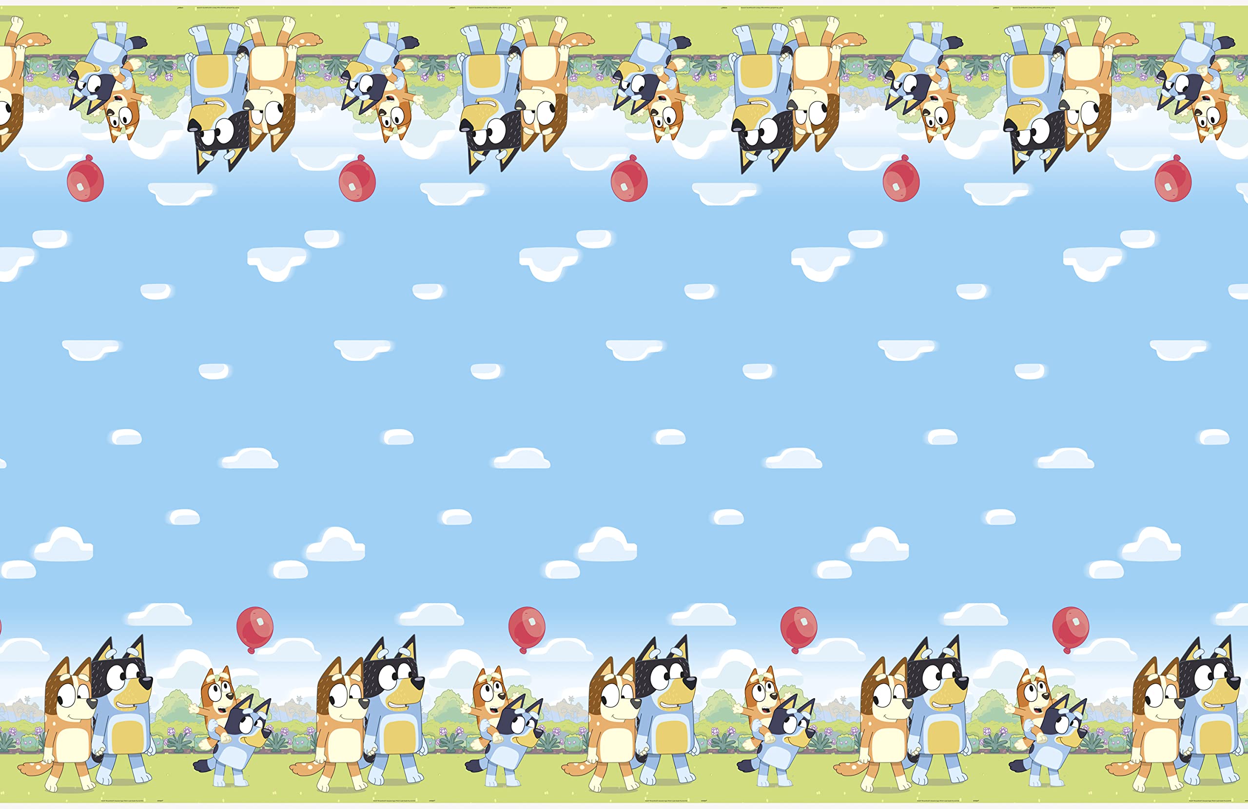 Bluey Birthday Decorations - Bluey Birthday Party Supplies for your Bluey Party featuring Bluey Party Decorations and Bluey Plates and Napkins and Tableware for 16 guests.