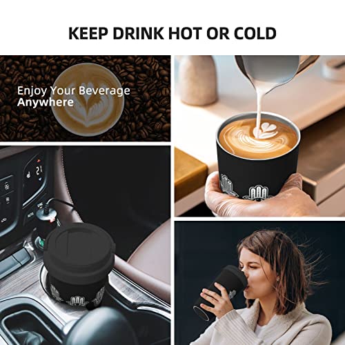The Hamsa Hand Tumbler Cup Stainless Steel Portable Insulated Coffee Mug, For Home, Office, Coffee Shop