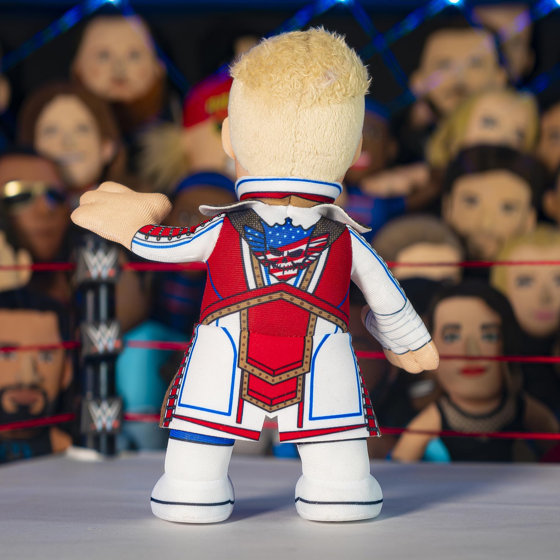 Bleacher Creatures WWE Superstar Cody Rhodes 10" Plush Figure - A Wrestling Star for Play or Display