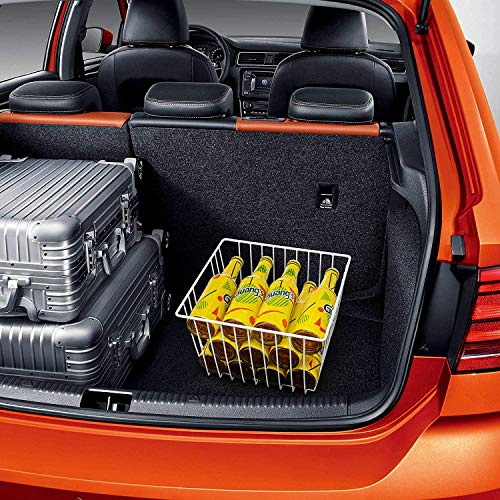 WenZBros Freezer Wire Basket Organizer, Refrigerator Metal Storage Divider, Household Container Bins with Handles for Kitchen, Pantry, Cabinet, Office, Closets