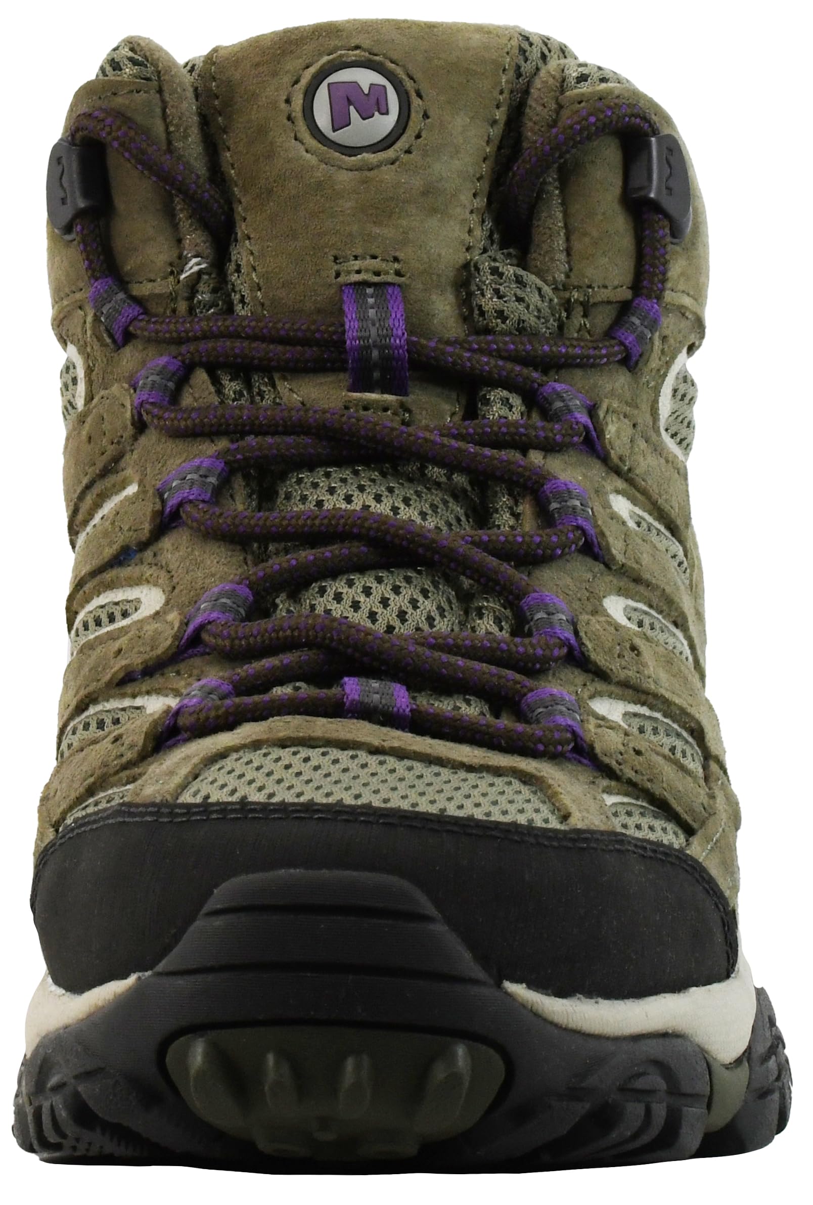 Merrell Women's Moab 2 Vent Mid Hiking Boots, Olive,10.5 M
