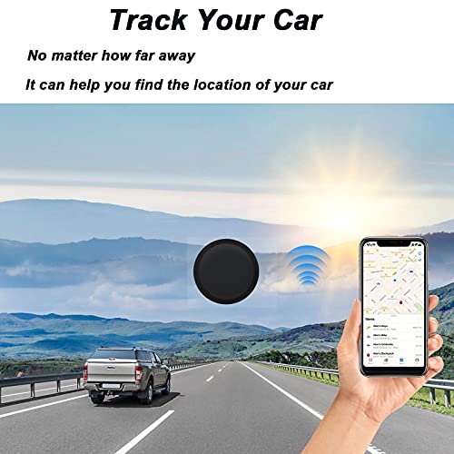 LiZHi Case for Apple Airtag Holder Airtag Case Cover Airtag Sticker Stick on Adhesive Mount Silicone for Tv Remote Car AirTag Phone Case 2 Pack,Black