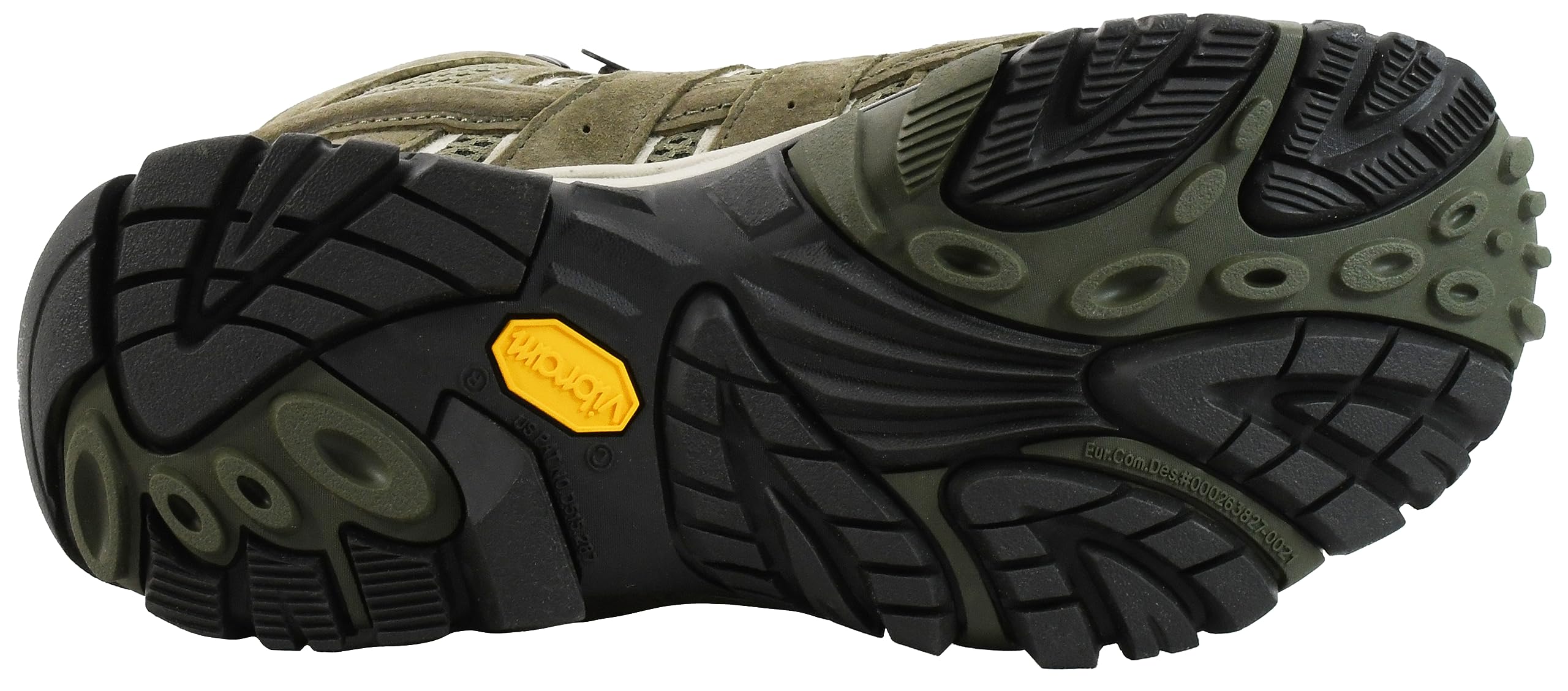 Merrell Women's Moab 2 Vent Mid Hiking Boots, Olive,10.5 M