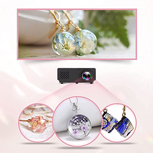 YIEHO UV Resin-200g Upgraded Crystal Clear Hard UV Curing Epoxy Resin Starter Supplies for Craft Jewelry Making