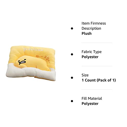 foefaik New Lazy Cute Egg Cushion Throw Pillow Nap Pillows Sofa Bed Back Pillow