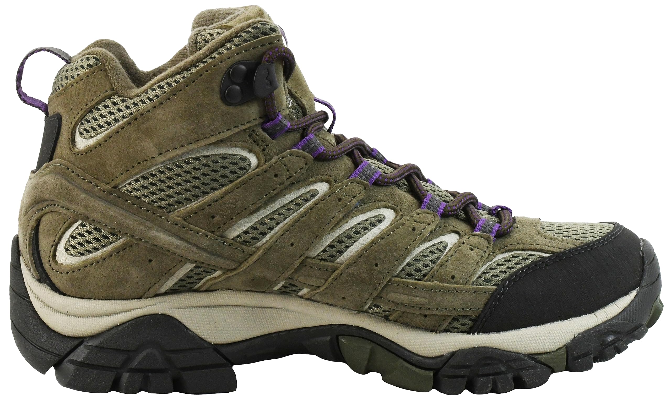 Merrell Women's Moab 2 Vent Mid Hiking Boots, Olive,10.5 M