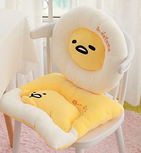 foefaik New Lazy Cute Egg Cushion Throw Pillow Nap Pillows Sofa Bed Back Pillow