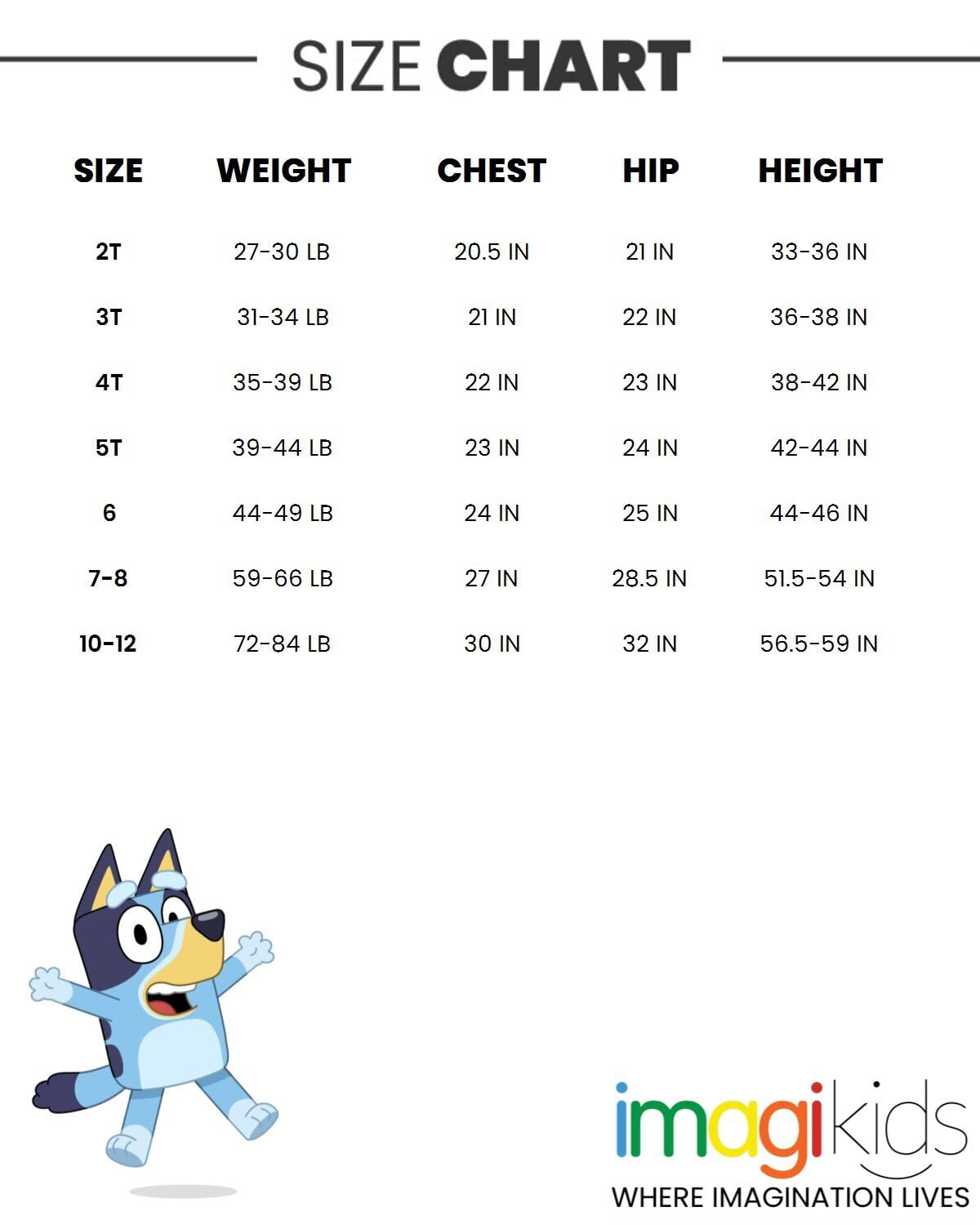 Bluey Bingo Toddler Girls Fleece Fur Sweatshirt White 2T