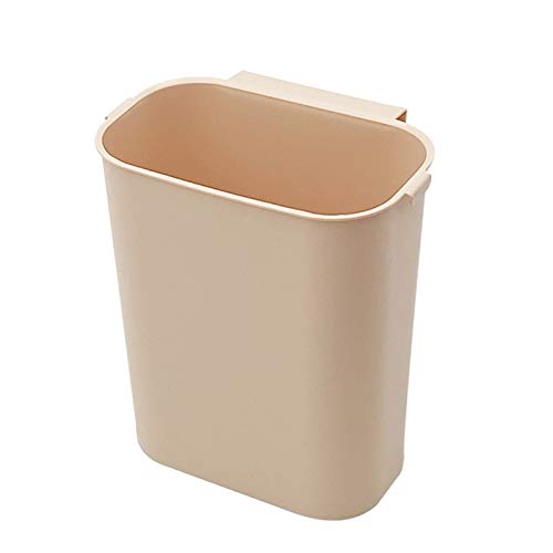 Trash Can Home Kitchen Slide Cover Hanging Trash Rubbish Garbage Can Waste Paper Basket