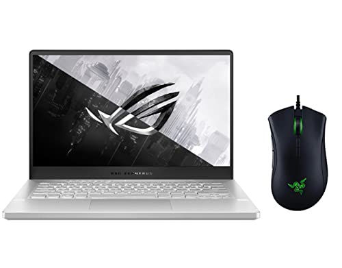 ASUS ROG Zephyrus 14" FHD 144Hz Gaming Laptop | AMD R7-5800HS Processor | NVIDIA GeForce RTX 3060 | 16GB RAM | 512GB SSD | Backlit Keyboard | Windows 11 Home | Bundle with Gaming Mouse