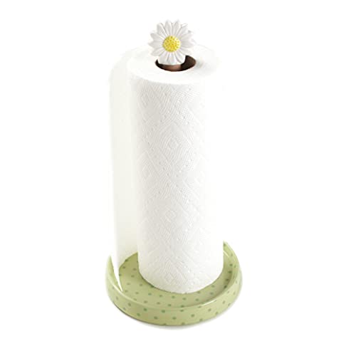 Daisy Topper Paper Towel Holder for Kitchen Countertops and Bathrooms