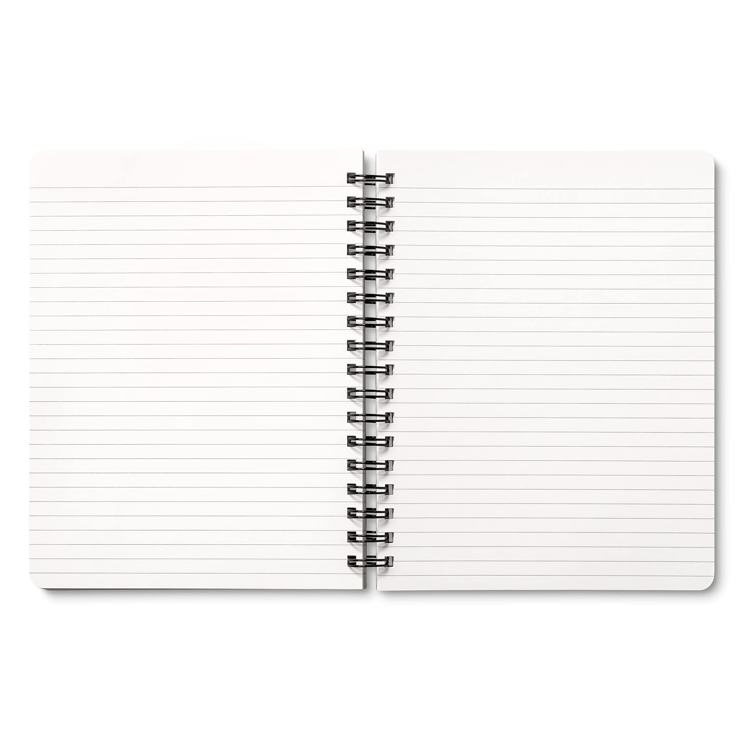 Compendium Spiral Notebook - Something Good Is Going to Happen Today. — A Designer Spiral Notebook with 192 Lined Pages, College Ruled, 7.5”W x 9.25”H