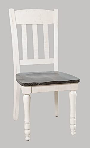 Madison County Reclaimed Pine Slatback Farmhouse Dining Chair (Set of 2)