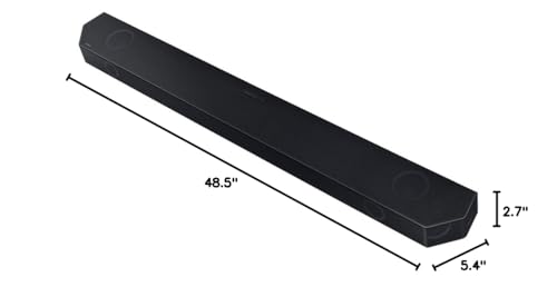 SAMSUNG HW-Q900C/ZA Q-Series 7.1.2 ch. Wireless Dolby Atmos Soundbar with Q-Symphony 2023 (Renewed) Bundle with 2 YR CPS Enhanced Protection Pack