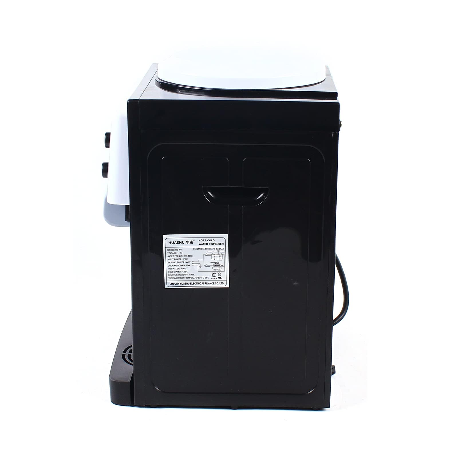 Detachable Hot and Cold Water Dispenser for Countertop - Freestanding 5 Gallon Water Cooler,3 Temperature Settings with Indicator Lights Application Home, Office, School (110V)