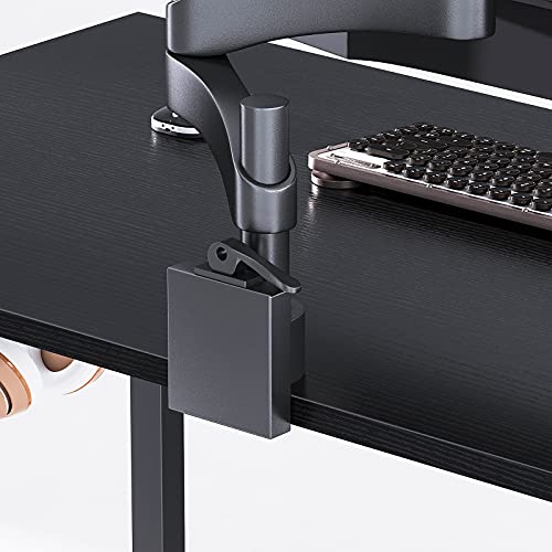 ODK 63 inch Super Large Computer Writing Desk Gaming Sturdy Home Office Desk, Work Desk with A Storage Bag and Headphone Hook, Black