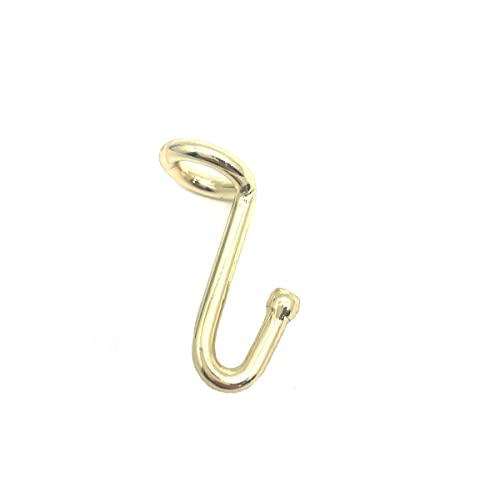 Koobay Metal Clothes Hanger, 36 Pack Connector Hooks Stable Hanger Gold Metal Outfit Hangers Extender Clips Organizer Strong Mini Cascading Hanger Hooks