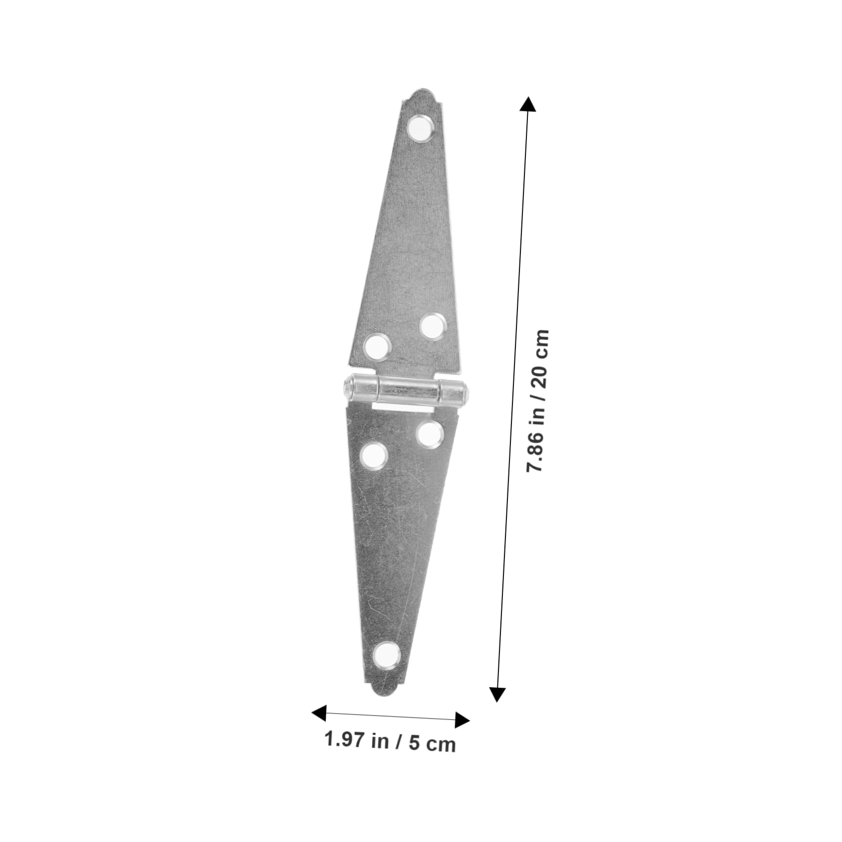 2pcs Door Hinge Wood Fence Hinge Gate Kit Heavy Duty Hinges Gate Hinges for Wooden Fences Heavy Duty Heavy Strap Hinge Gate Kit for Wooden Fence Wood Gate Hinges Strap Gate Hinges