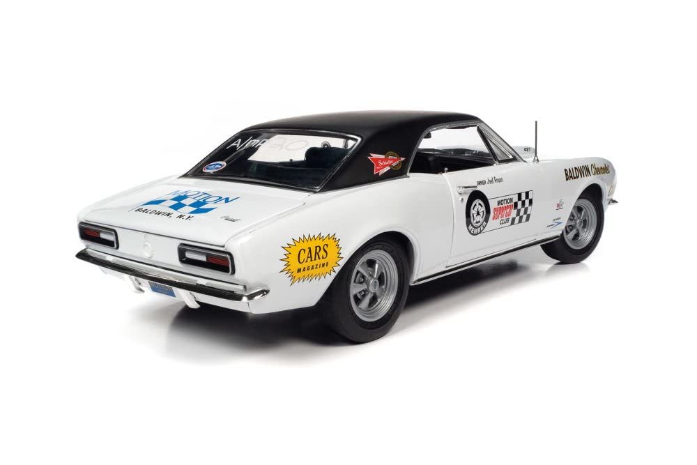 1967 Camaro SS 427, White - Auto World AMM1275-1/18 Scale Diecast Model Car