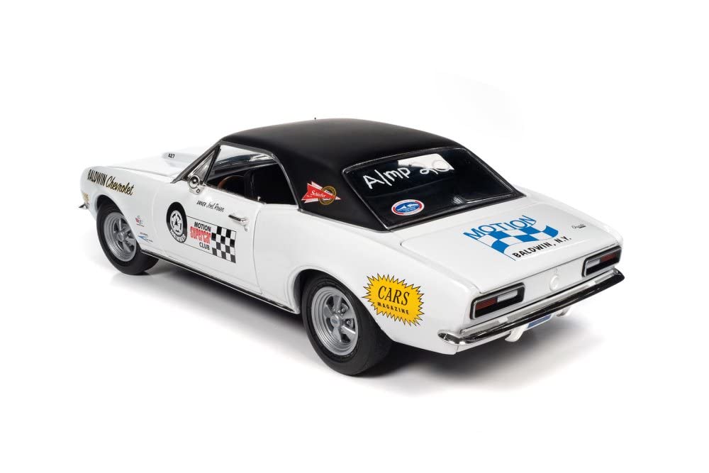 1967 Camaro SS 427, White - Auto World AMM1275-1/18 Scale Diecast Model Car