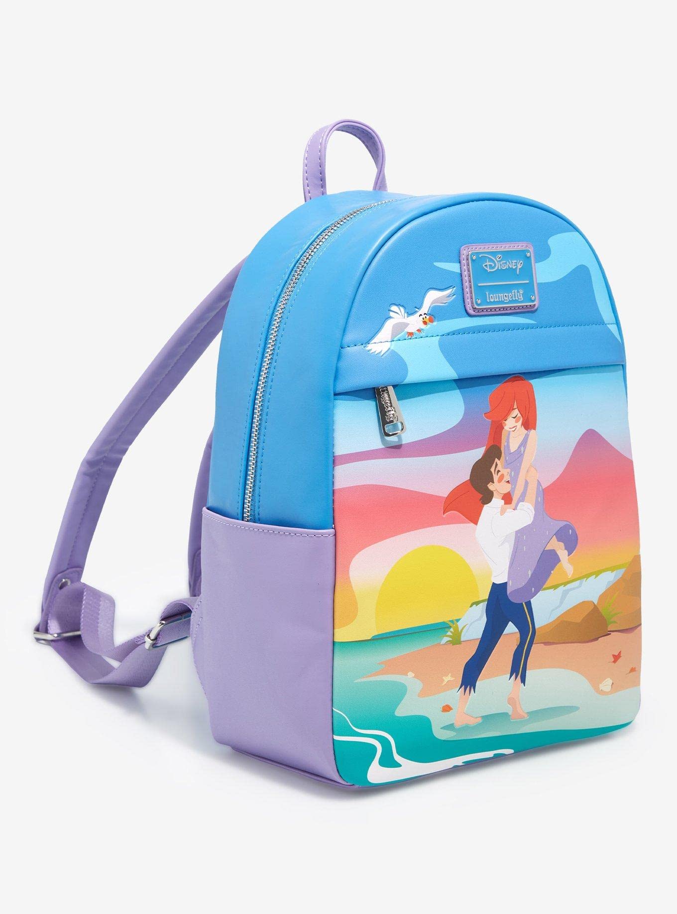BoxLunch Loungefly Disney The Little Mermaid Finale Portrait Mini Backpack Exclusive