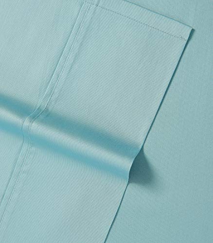 Avanti Linens Fiesta - an American Icon - Twin Size Sheet Set, 3 pc (Flat Sheet, Fitted Sheet and 1 Pillowcase), Turquoise (Model: 55700TSS TUR)