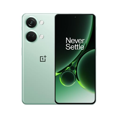 OnePlus Nord 3 Dual-SIM 256GB ROM + 16GB RAM (Only GSM | No CDMA) Factory Unlocked 5G Smartphone (Misty Green) - International Version