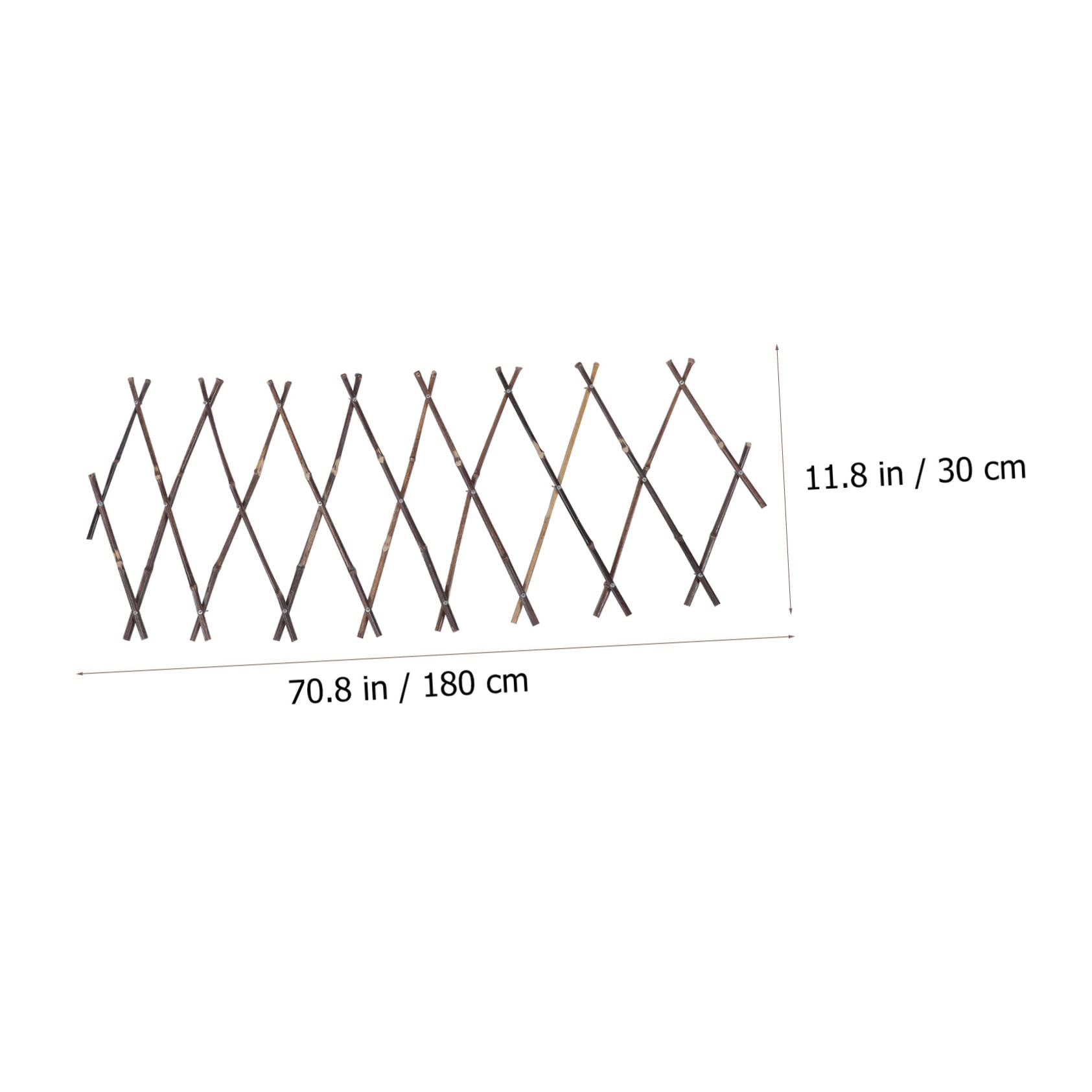 OFFSCH Corrosive Decorative Fence Screen for Garden Yard with Gate Stylish Outdoor Fence for Enhanced Privacy and Aesthetic Appeal