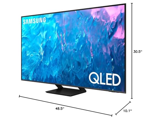 SAMSUNG QN55Q70CAFXZA 55 Inch Q70C QLED 4K Smart TV 2023 (Renewed) Bundle with 2 YR CPS Enhanced Protection Pack