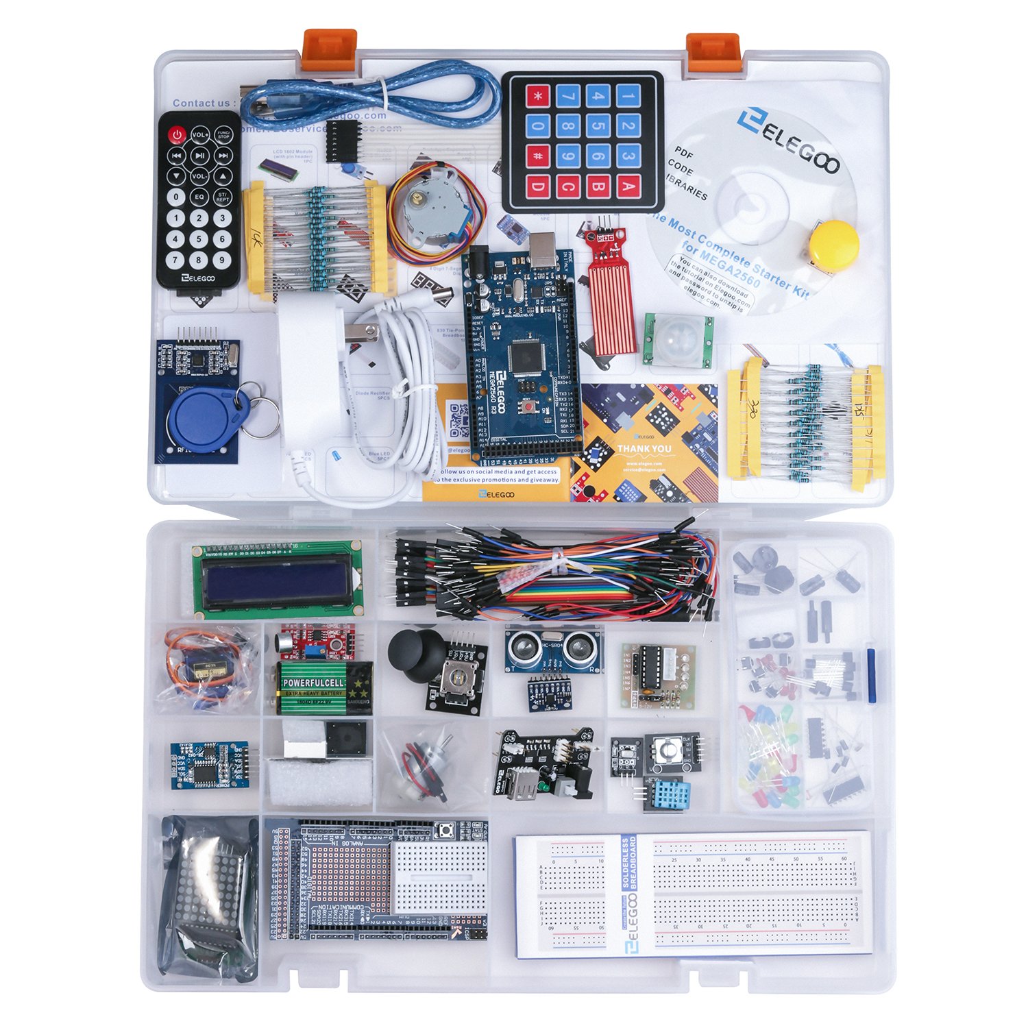 ELEGOO Conqueror Robot Tank Mega R3 Project The Most Complete Ultimate Starter Kit
