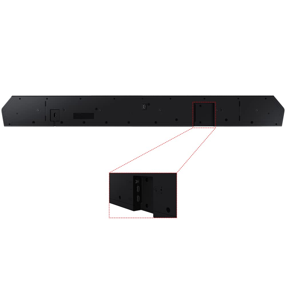 SAMSUNG HW-Q800C/ZA Q-Series 5.1.2 ch. Wireless Dolby Atmos Soundbar with Q-Symphony (Renewed) Bundle with 2 YR CPS Enhanced Protection Pack