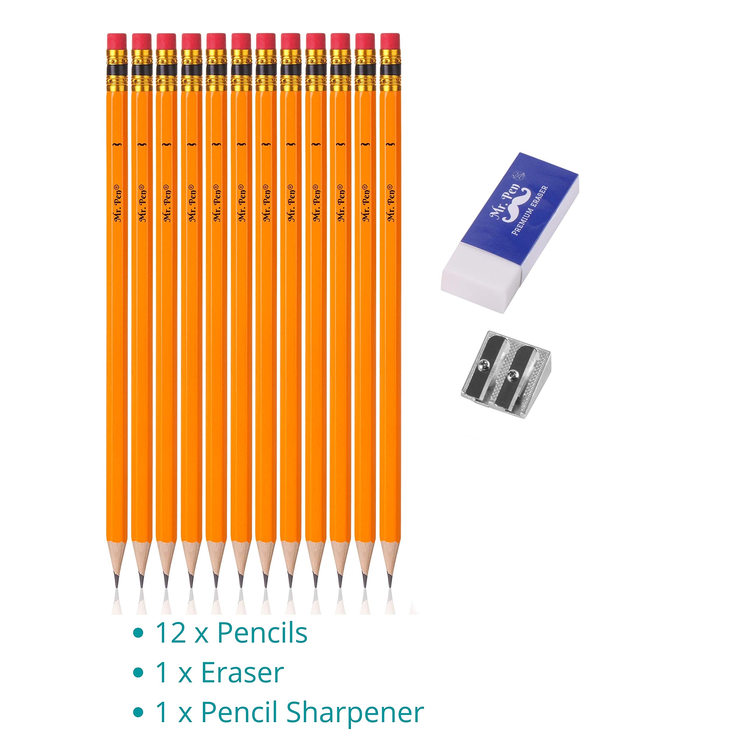 Mr. Pen Pencils and Erasers