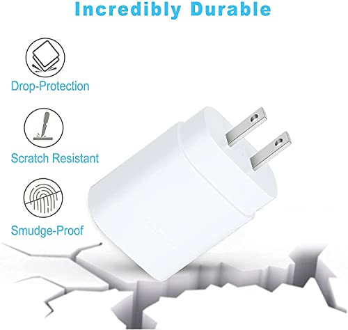 Samsung S23 Super Fast Charger,25 Watt PD USB C Type C Charger for Samsung Galaxy S22/S22 Plus/S22 Ultra 5G/A14/Z Flip 3/S21/S21 Plus/S21 Ultra 5G/S20/S20 Plus/S20 Ultra,with 5-ft USB C to USB C Cable