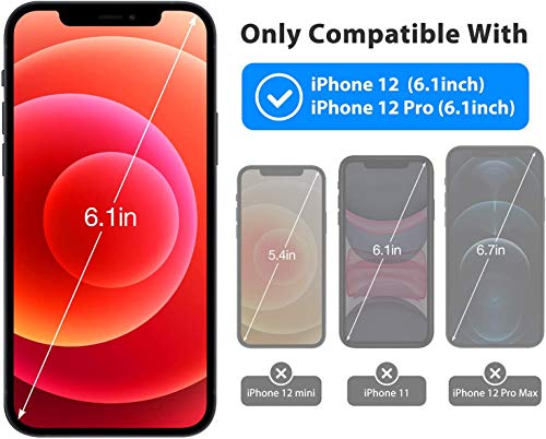 ZVEdeng Wallet Case for iPhone 12, iPhone 12 Pro Zipper Wallet Card Holder Case Crossbody Chain Strap Leather Handbag for Women Shockproof Case for iPhone 12/12 Pro 6.1'' Lizard Skin Apricot