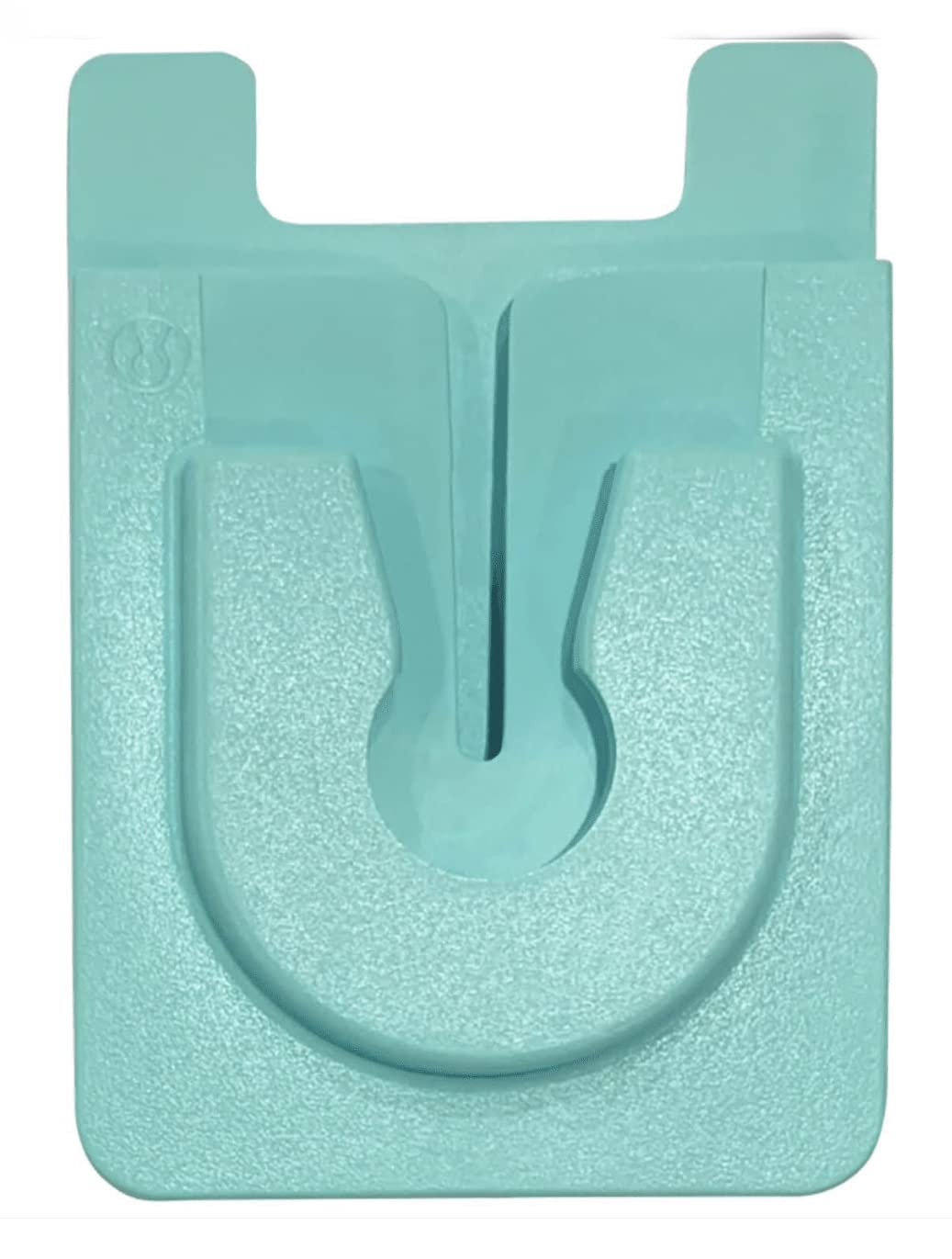 Socket locket card holder, phone grip holder in one (Aqua)