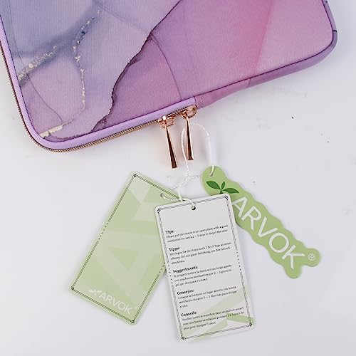 ARVOK 15 15.6 16 inch Laptop Sleeve for MacBook Pro 15 inch/MacBook Pro 16 inch Water-Resistant Laptop Case Notebook Computer/Tablet Pouch Cover for HP/Dell/Lenovo/Asus/Acer/Samsung with Extra Bag