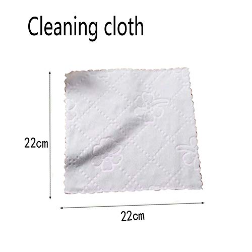 Mini Duster for Car Air Vent Set of 4 Automotive Air Conditioner Brush and Cleaner Cloth, Dust Collector Cleaning Tool for Keyboard Window Leaves Blinds Shutter