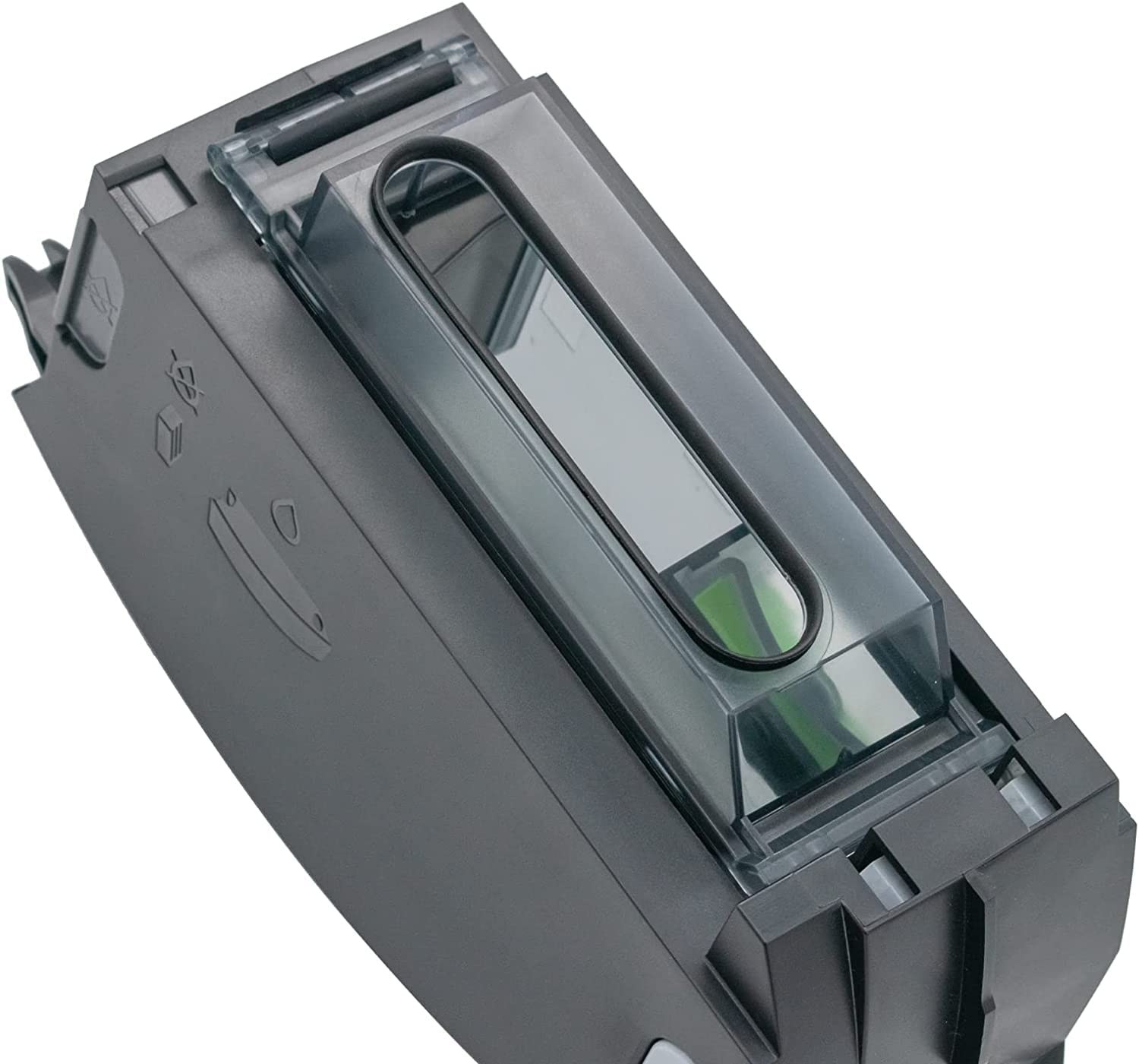 Enhanced Dust Collector Bin with Automatic Dirt Disposal compatible with iRobot Roomba e/i/j Series e5 e6 i1 i3 i4 i5 i6 i7 i8 J7 J8 / + Plus (New Upgraded Version)