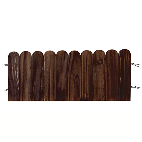 Decorative Garden Fence Garden Picket Fence Fields Border Flower Bed Fencing Garden Panel Decor for Home Yard Garden Plant Climb Trellis Partition 6 Sizes (Color : A Size : 20x72cm) (A 50x72cm)