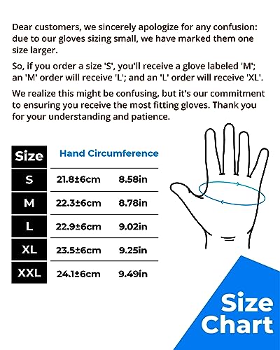 toolant Waterproof Winter Leather Work Glove Men, Thor Series, Heavy Duty Mechanic Gloves, Warm 3M Insulate Lining, Touchscreen, with Impact Protection, Small