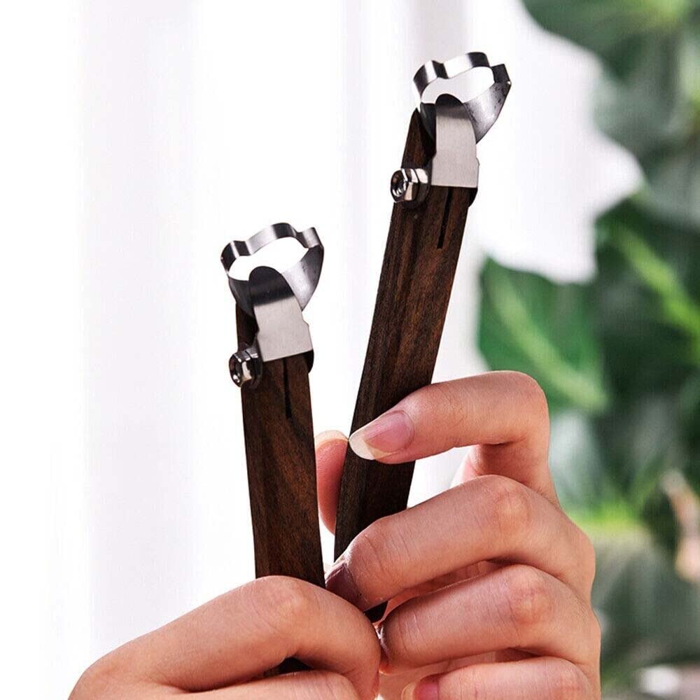 Wooden Handle Clay Pottery Tools Sculpture Scraper Loop Tool DIY Ceramics Craft